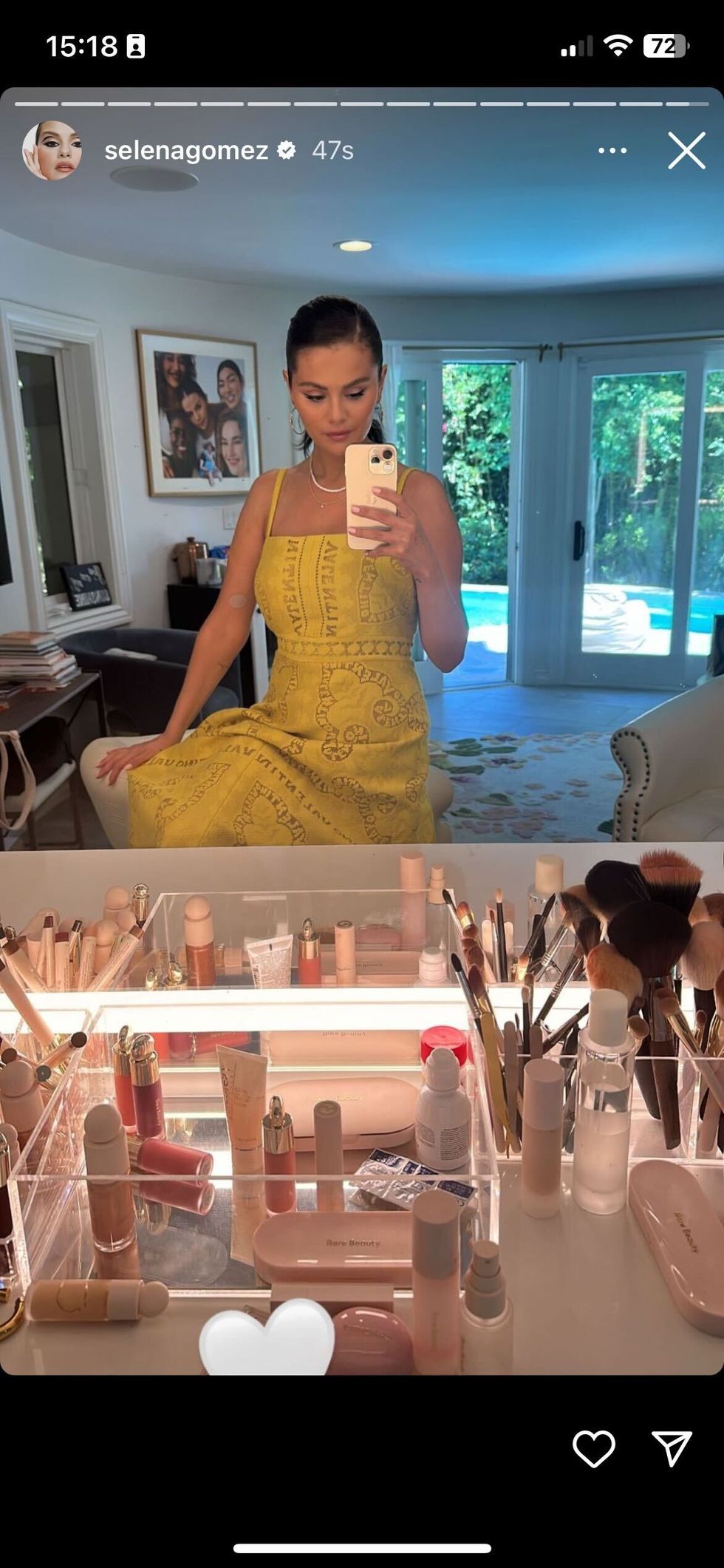 Selena Gomez Debuts A Dreamy Late Summer Look